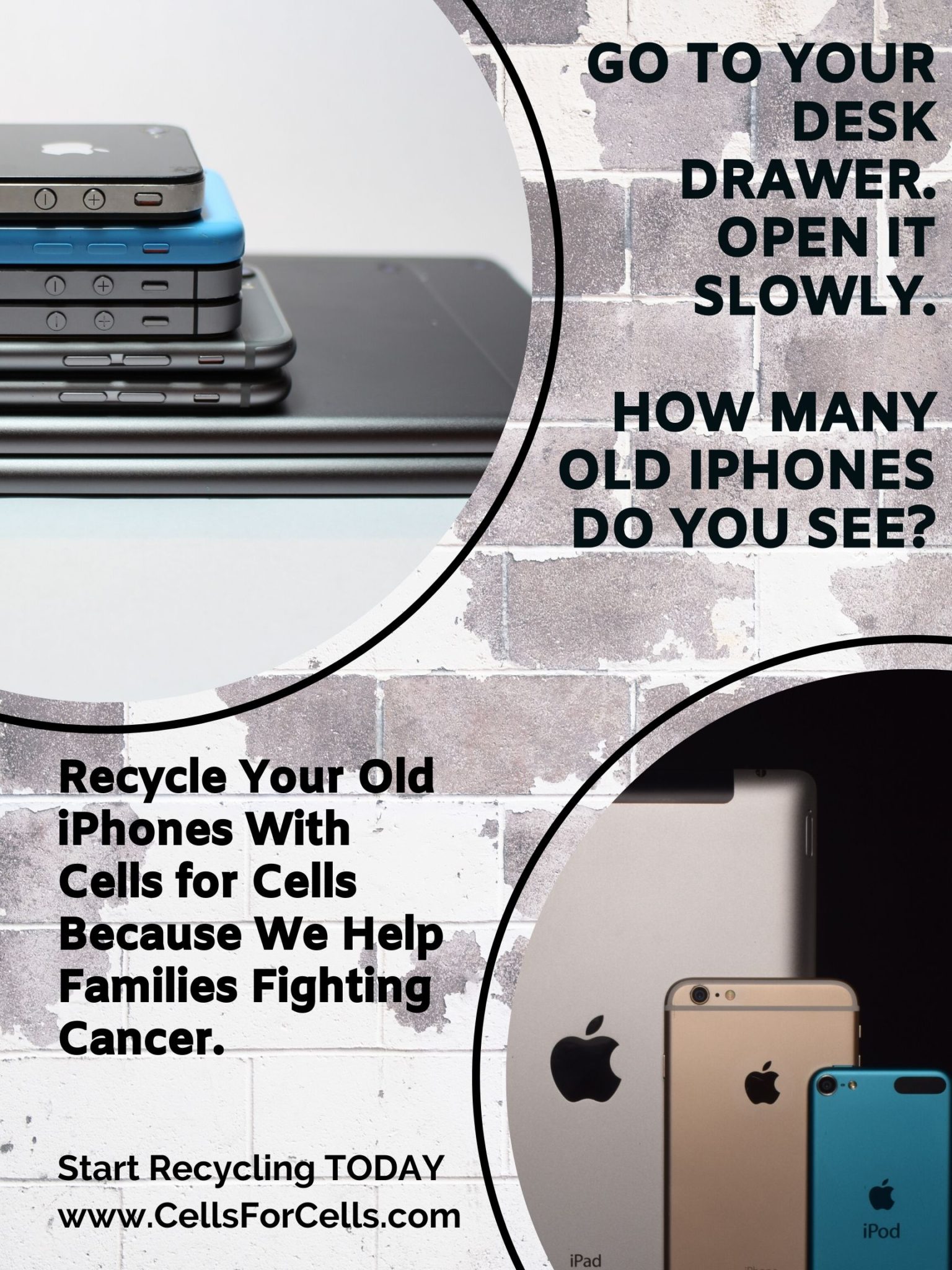 Cells for Cells - Recycle Cell Phones to Help Families Battling Cancer